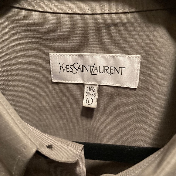 Yves Saint Laurent | Shirts | Yves Saint Laurent Dress Shirt | Poshmark